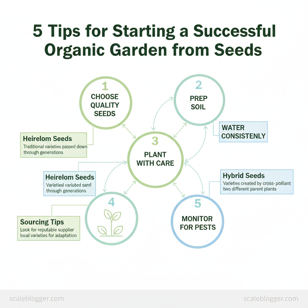 5 Tips for Starting a Successful Organic Garden from Seeds - Cannabis ...