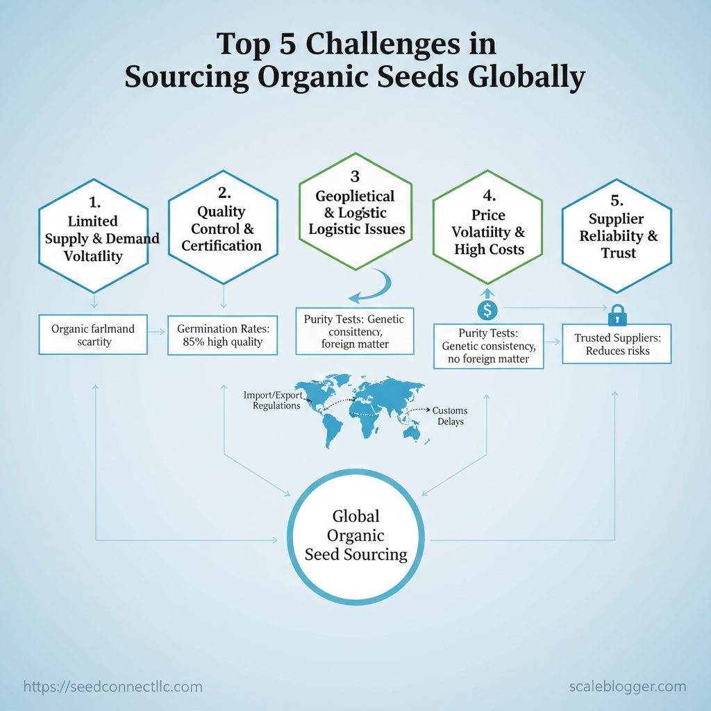 Top 5 Challenges in Sourcing Organic Seeds Globally - Cannabis Growers Blog
