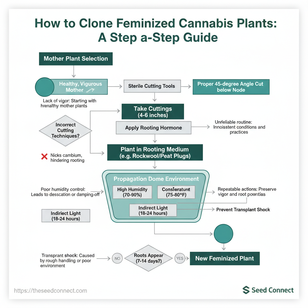 How to Clone Feminized Cannabis Plants: A Step-by-Step Guide - Seed ...