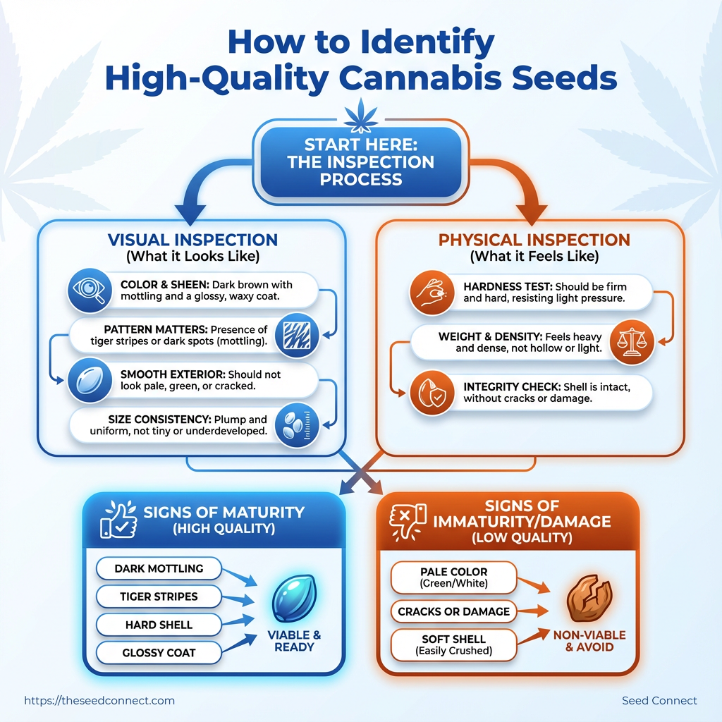 How to Identify High-Quality Cannabis Seeds - Cannabis Growers Blog