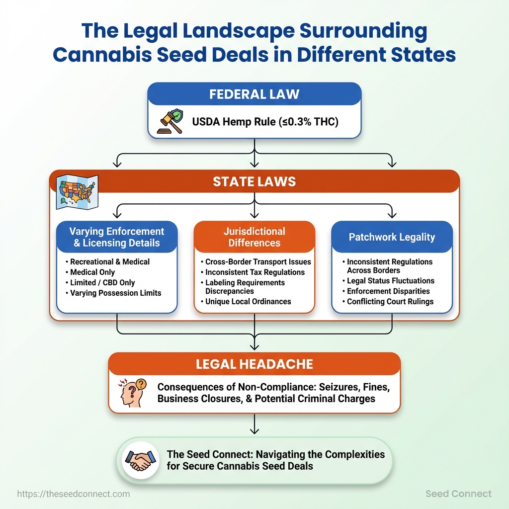 The Legal Landscape Surrounding Cannabis Seed Deals in Different States ...