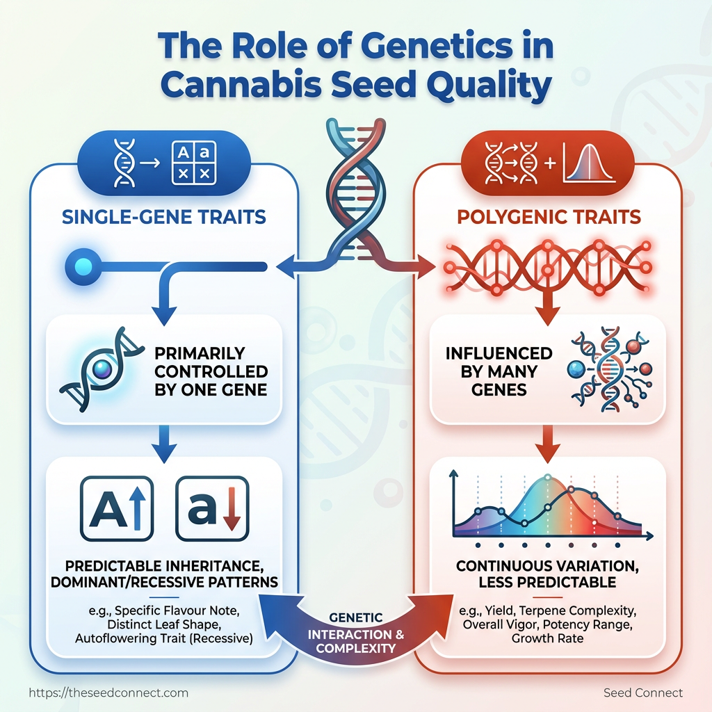 The Role of Genetics in Cannabis Seed Quality - Cannabis Growers Blog