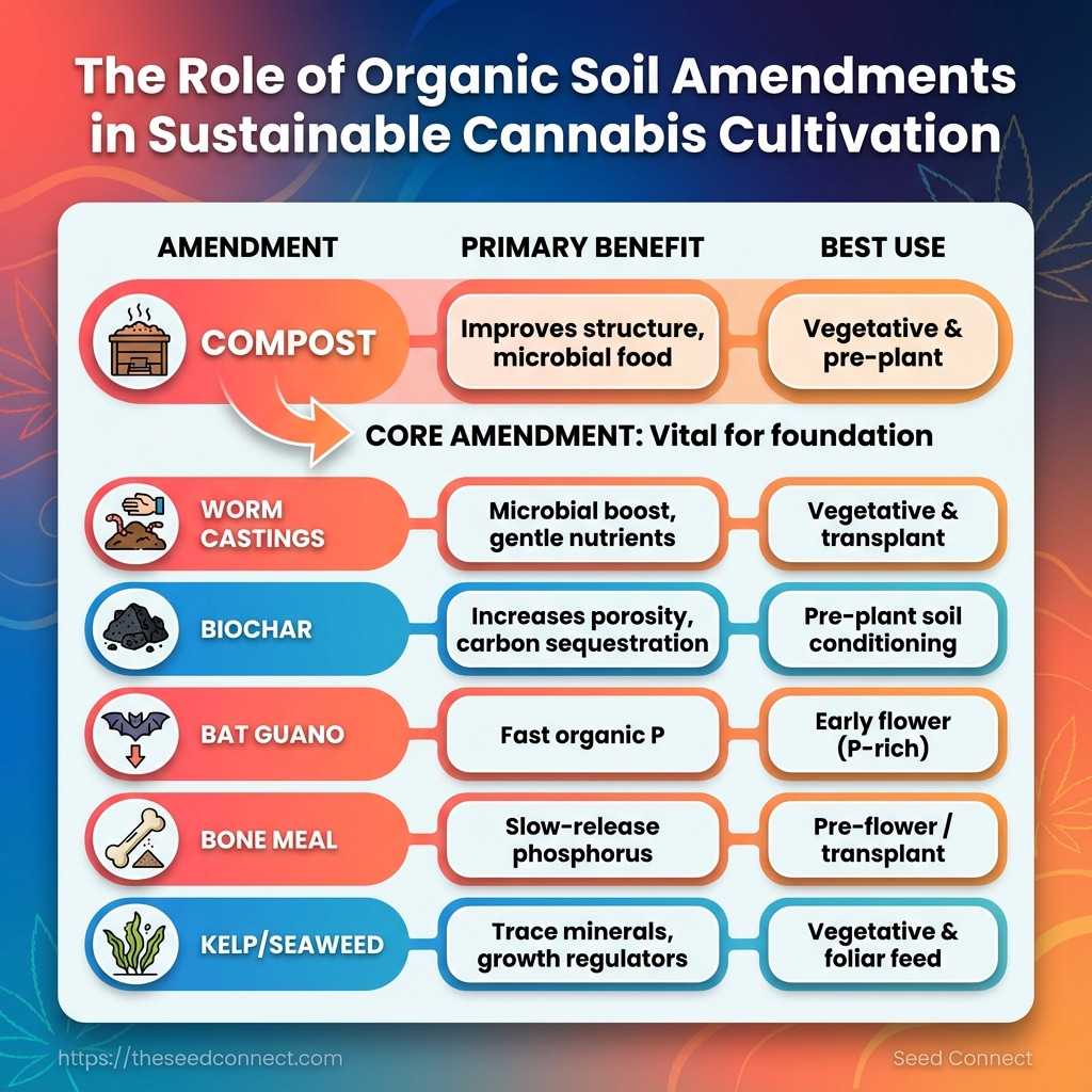 The Role of Organic Soil Amendments in Sustainable Cannabis Cultivation ...